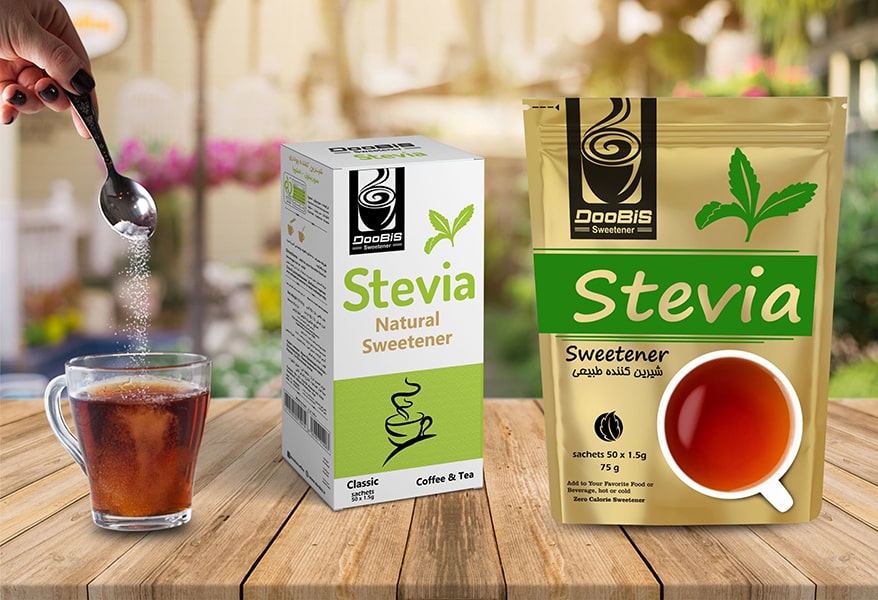 Stevia Box - Iliya Pars Food and Pharmaceutical Industries